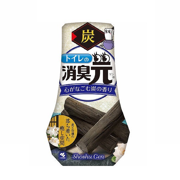 トイレの消臭元 心がなごむ炭の香り 400mLの通販 | ロイヤルホームセンター公式ロイモール